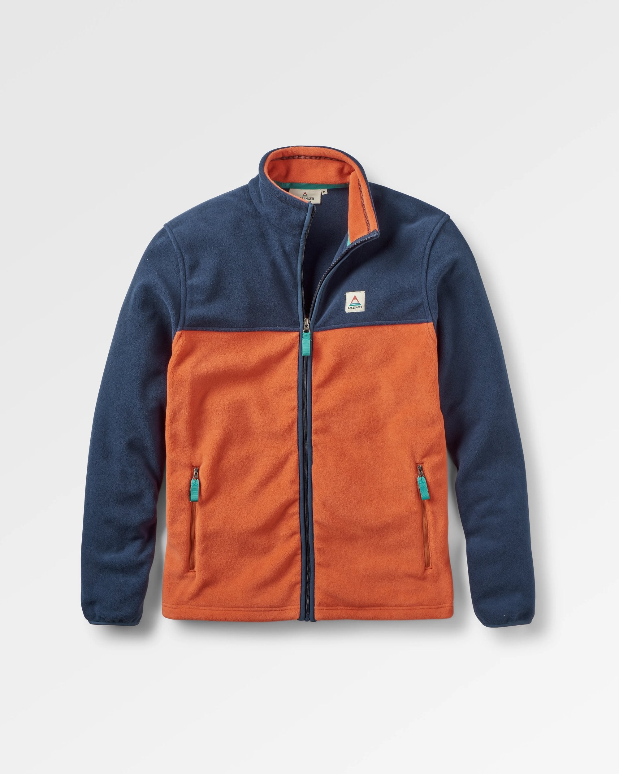 Ridge 2.0 Full Zip Polar Fleece Rich Navy/ Burnt Orange – Passenger